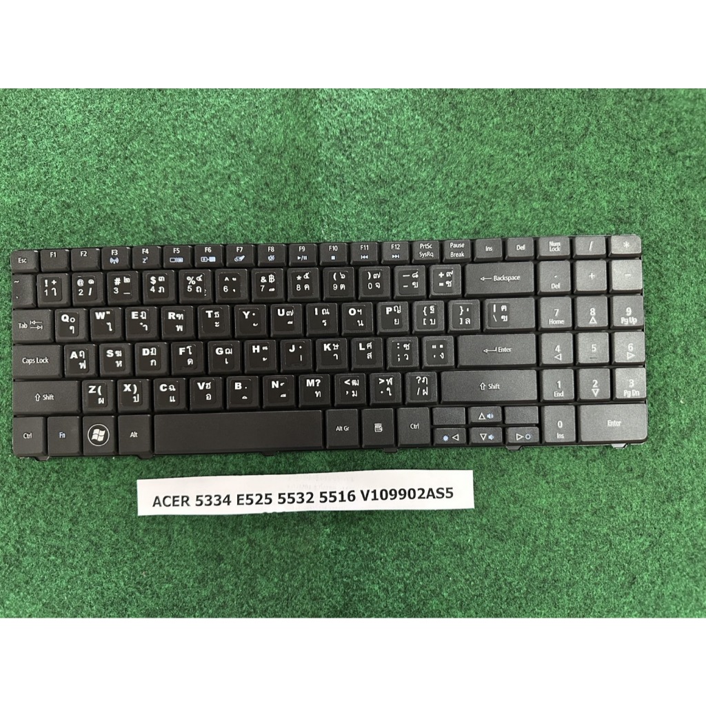 Keyboard คีย์บอร์ด โน้ตบุ๊ค Notebook ACER 5334 E525 5532 5516 ...