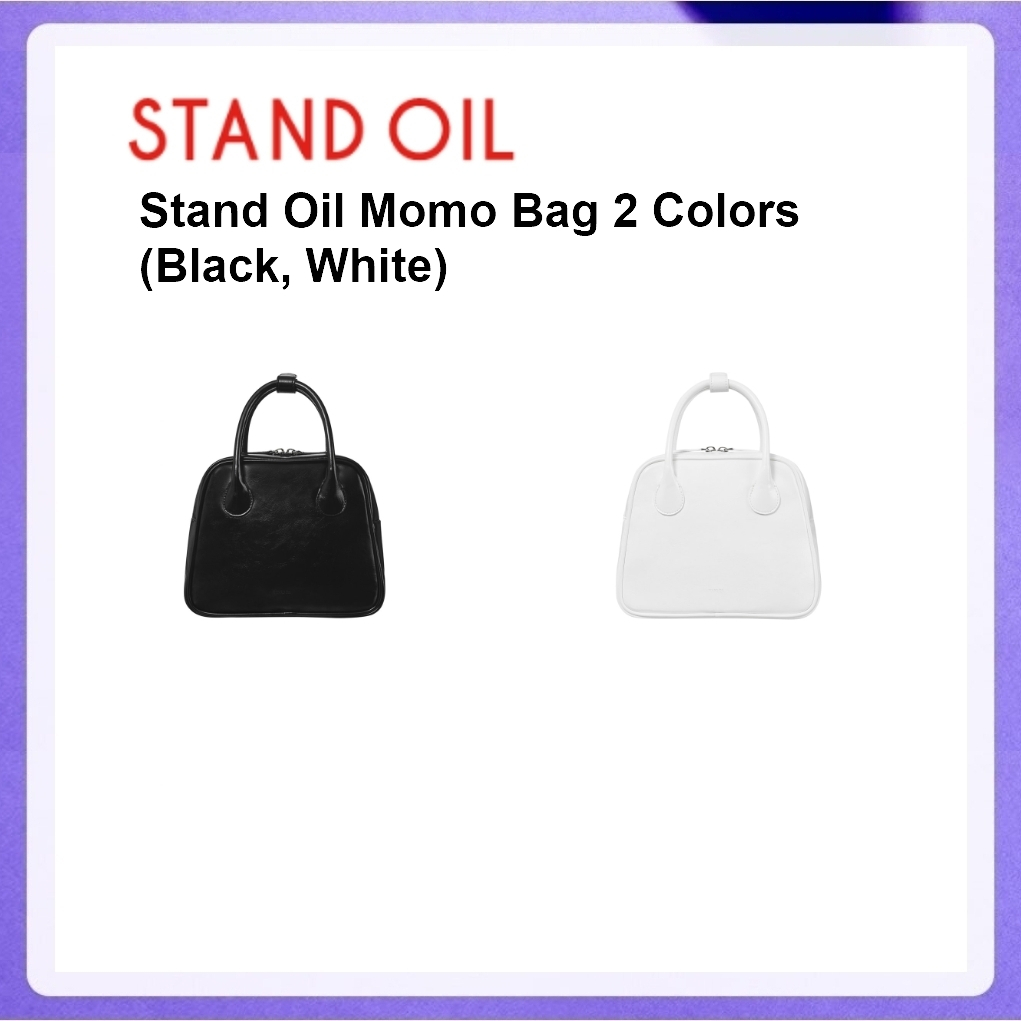 Stand Oil Momo Bag 2 Colors - 모모백 (Black, White) | Shopee Thailand