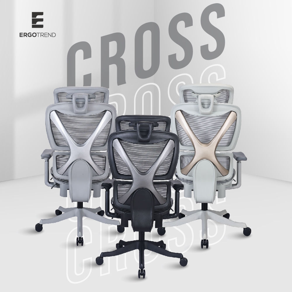 Ergotrend เก้าอี้เพื่อสุขภาพเออร์โกเทรน รุ่น Cross | Shopee Thailand