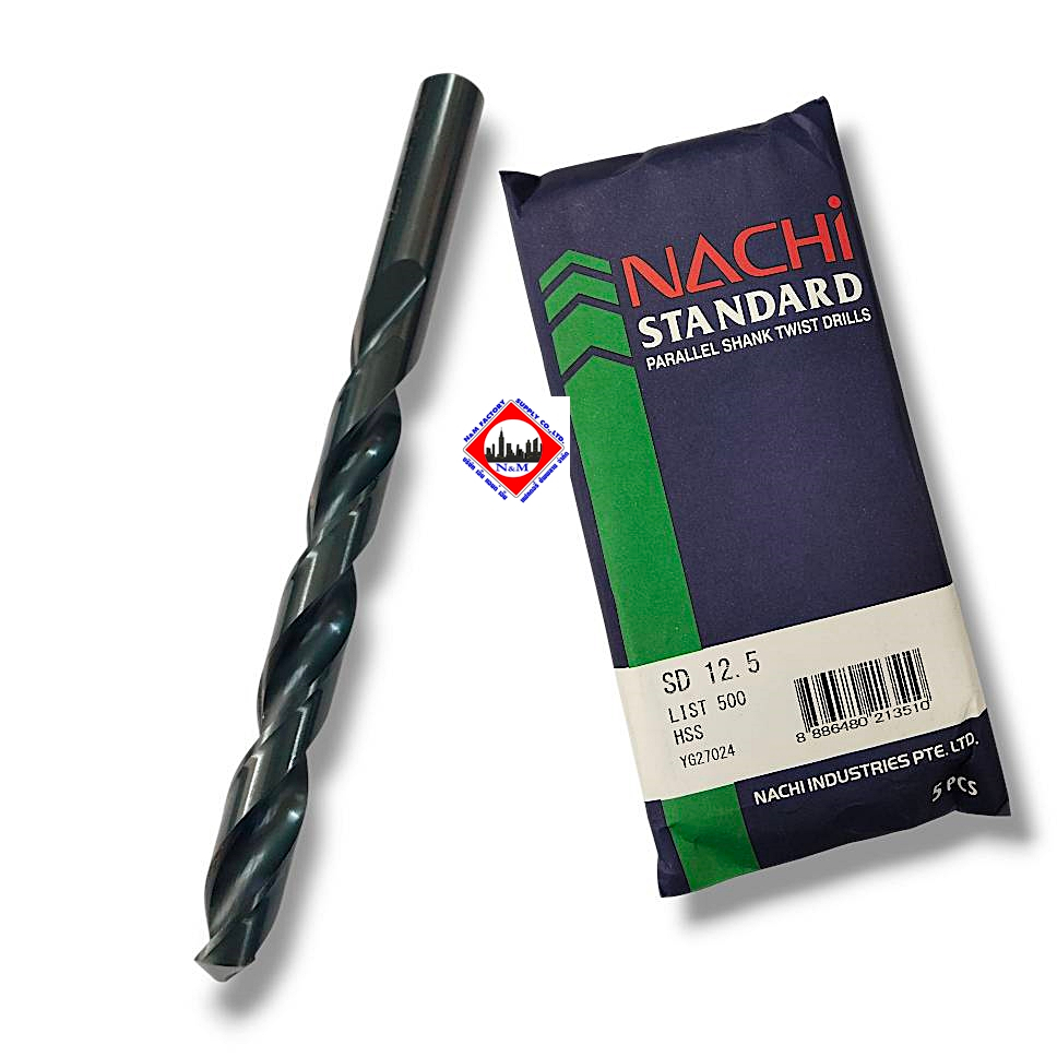 Straight Shank Drill "NACHI" SD 12.5 mm.(ราคาต่อ1 ดอก) | Shopee Thailand