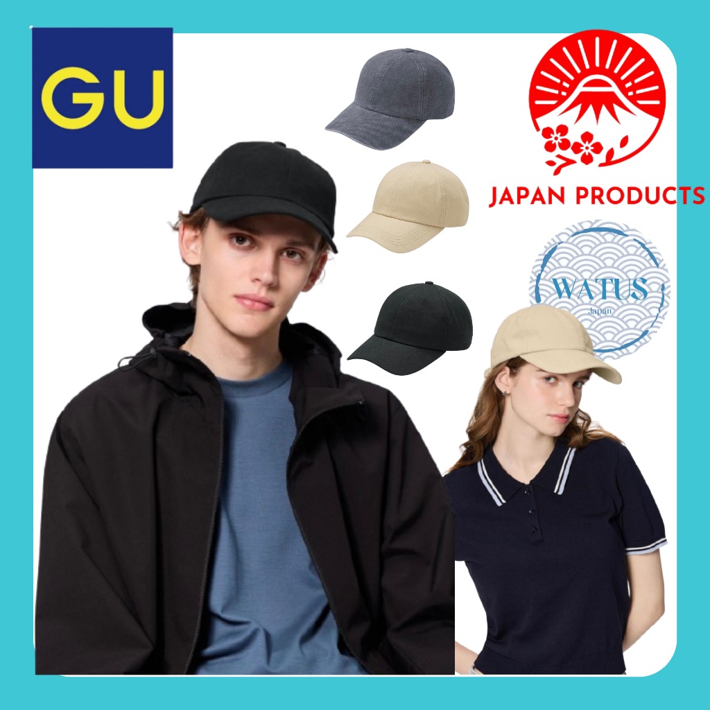 【Direct from Japan】GU/Basic Cap/Popular in Japan/Korean style | Shopee ...