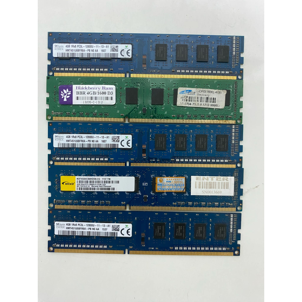 RAM DDR3 4GB BUS 1600 | Shopee Thailand