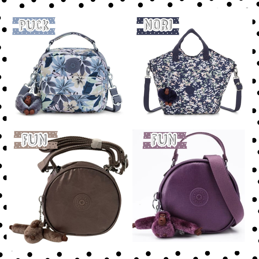 (ลดเพิ่ม 30% / สอบถามค่ะ) Kipling PUCK Extra small handbag / NORI ...