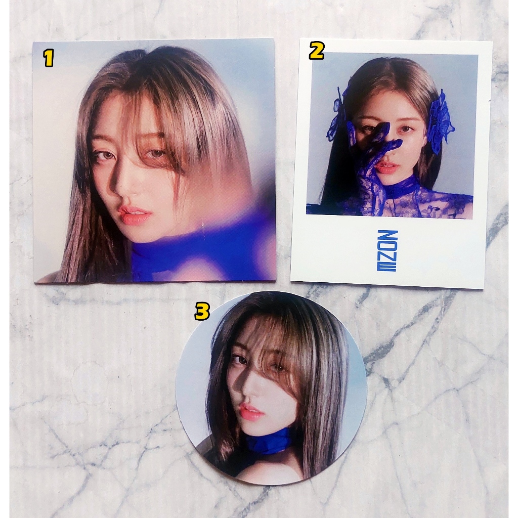 การ์ด โปสการ์ด Sticker จาก CD อัลบั้ม Jihyo ( TWICE ) - ZONE Album ...
