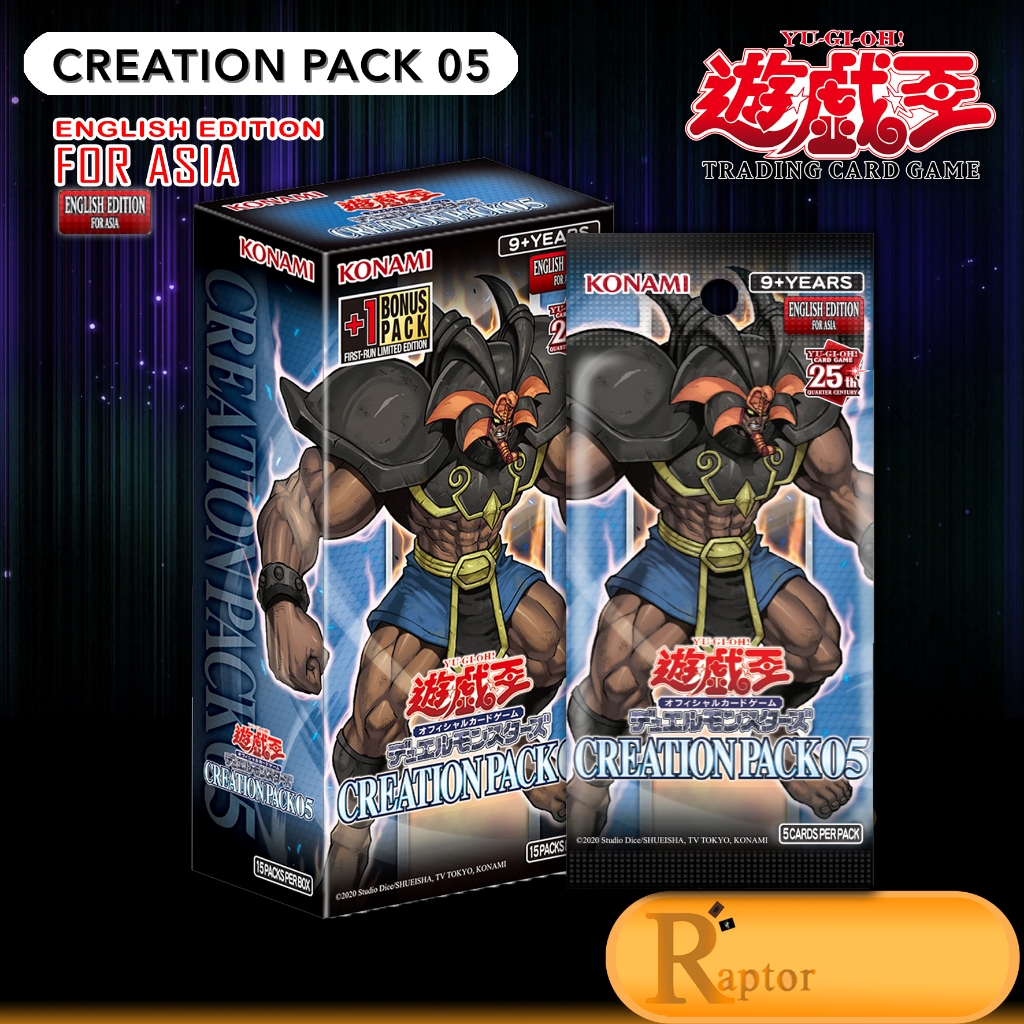 Creation Pack 05 [CR05] [Asian English] (Yu-Gi-Oh! : บูสเตอร์บ็อก ยูกิโอ ลิขสิทธิ์แท้ ภาษาอังกฤษ ...