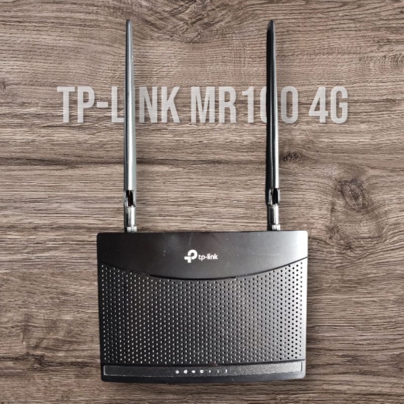 TP -LINK MR 100 4G เร้าเตอร์ใส่ซิมรองรับ4g | Shopee Thailand