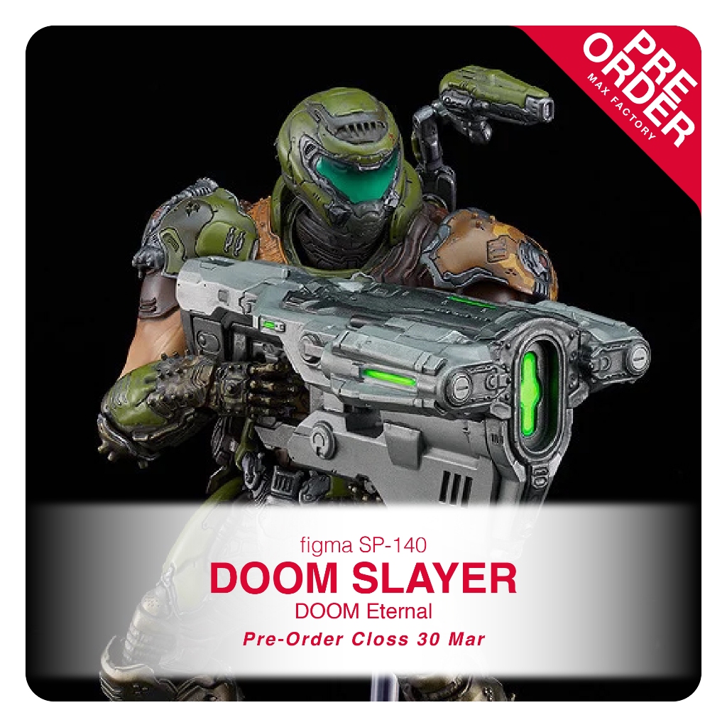 [PreOrder] figma SP-140 - DOOM Eternal_Doom Slayer | Shopee Thailand