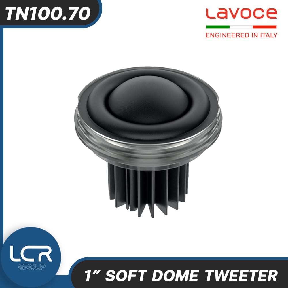 LAVOCE TN100.70 20W ดอกลำโพง ทวิตเตอร์ 1นิ้ว 8โอห์ม เสียงแหลม แม่เหล็ก Neodymium Soft Dome ...