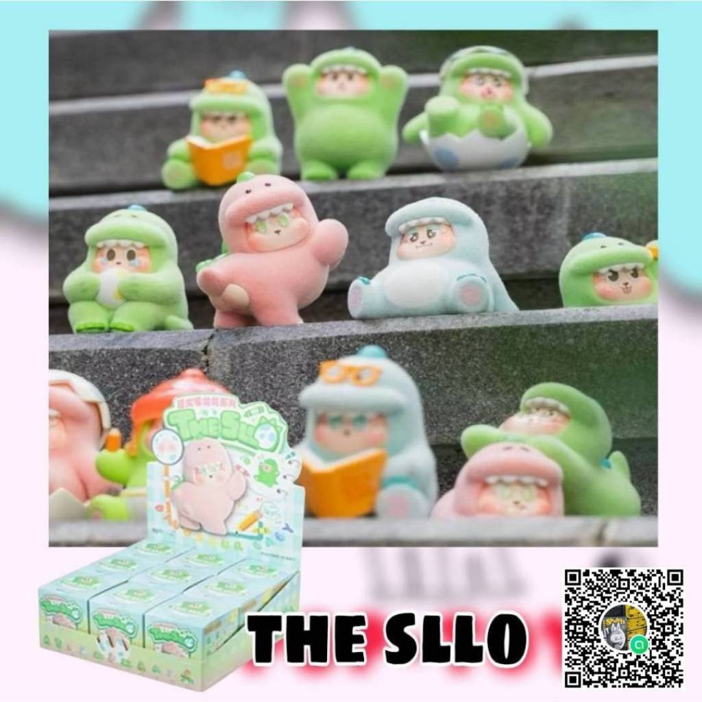 (ยกBox)(📍พร้อมส่งในไทย) กล่องสุ่ม The Sllo Dinosaur Hairosaurus ...