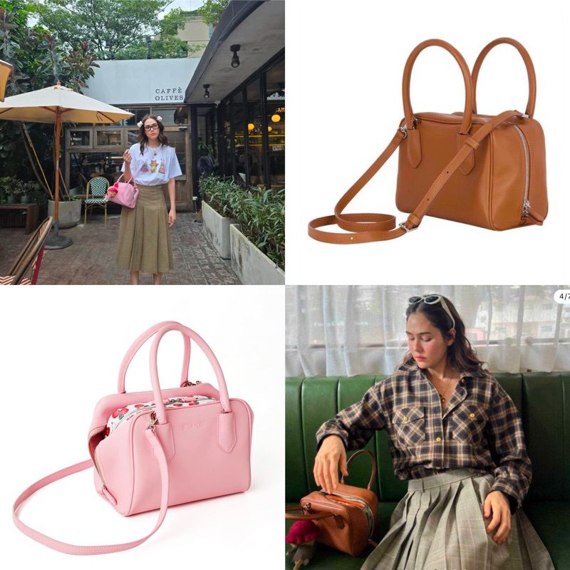 ใช้โค้ดลด20,25,30% o&b x hausofabbi กระเป๋าแม่ชมพู่อารยา DEMURE BAG ...