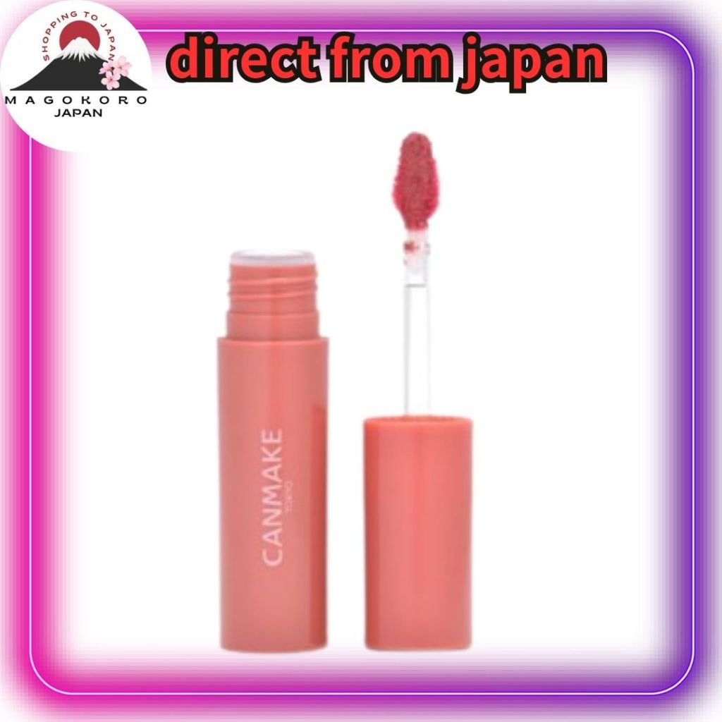 ญี่ปุ่น Canmake Glass Tint Syrup 01 Tender Coral 31g Lip Tint Gloss Coral | Shopee Thailand