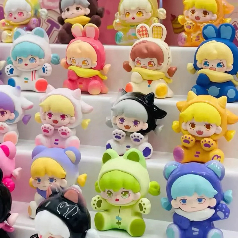 (สั่งซื้อผ่านไลฟ์ลด100.- | แบบสุ่ม) Man Chao Doll Tea Party Bean Blind ...