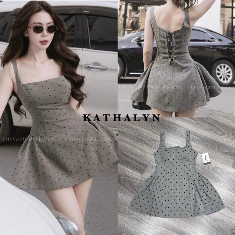 kathalyn เดรสกระโปรงสายตะเกียบ ทรงพอดีตัวใส่กำลังสวยมีบลาในตัว ช่วงเอวเข้ารูปทำให้หุ่นดีเอวเว้า ...
