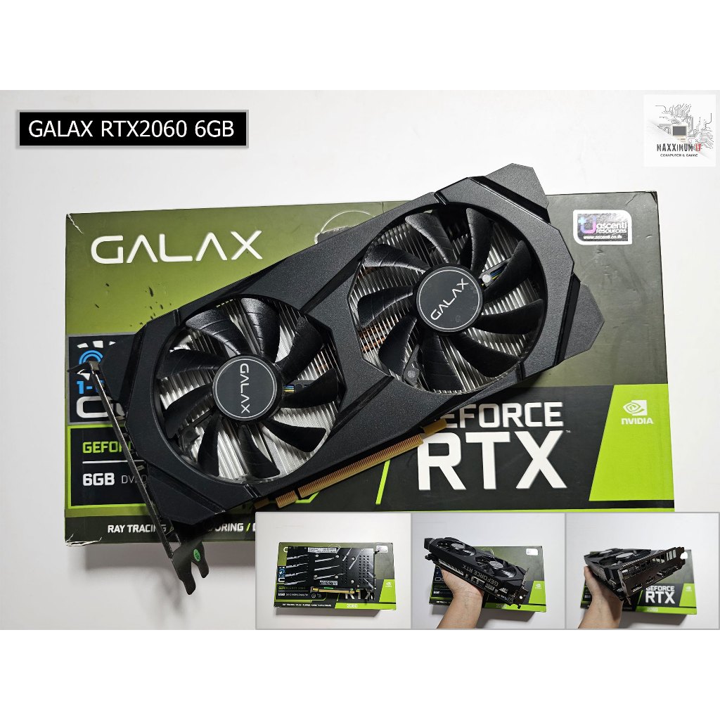 การ์ดจอ (VGA) RTX2060 6GB, 12GB (มือสอง) | Shopee Thailand