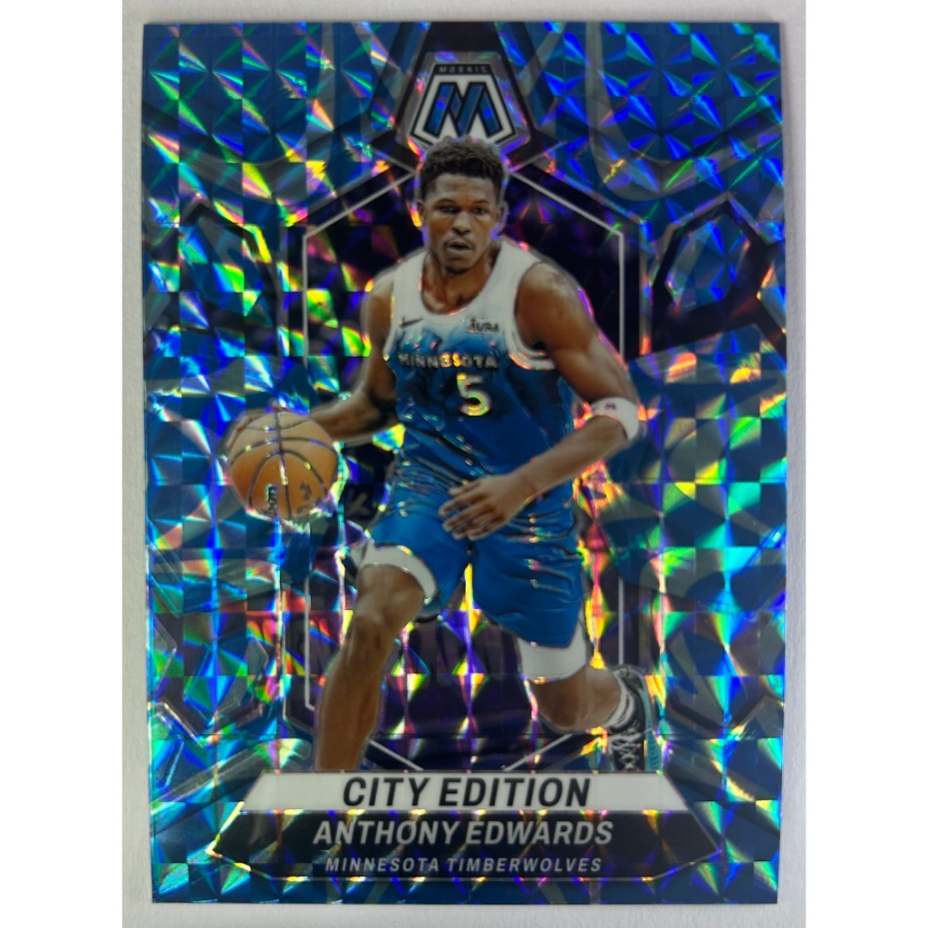 การ์ดบาสเกตบอล NBA Panini รวม ANTHONY EDWARDS | Shopee Thailand