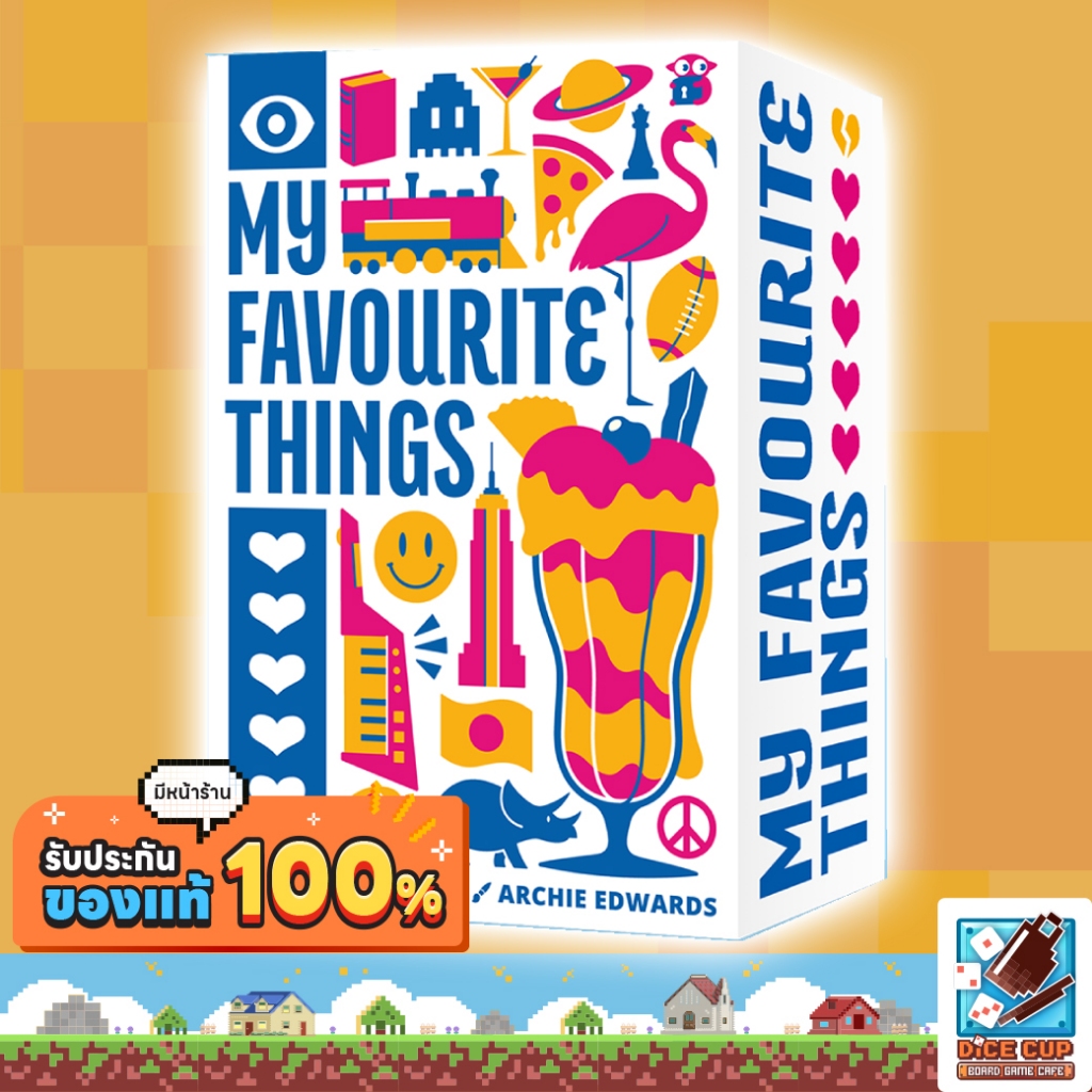 [ของแท้] My Favorite Things Board Game | Shopee Thailand