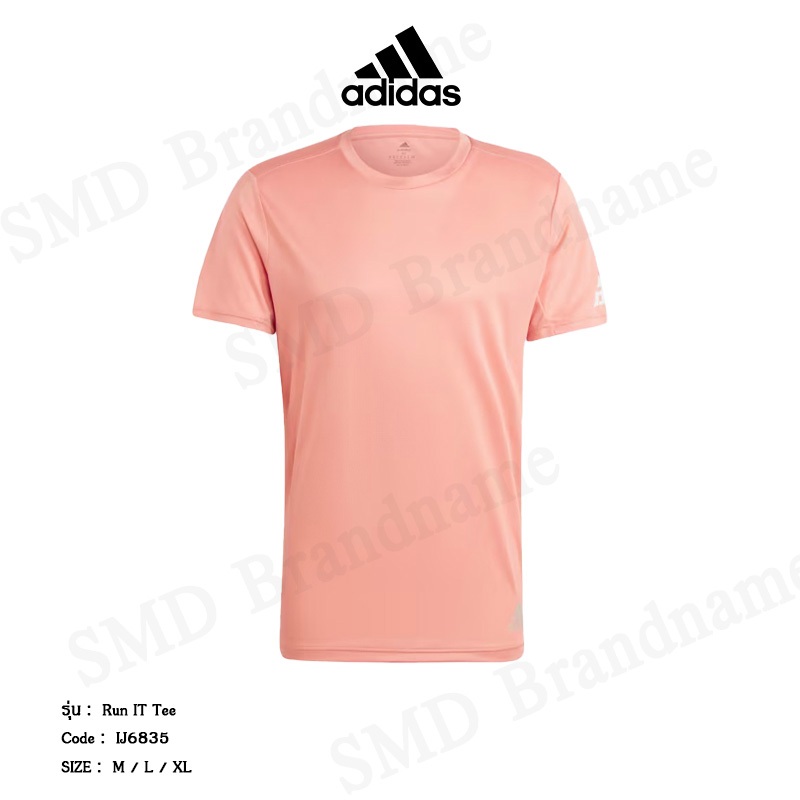 Adidas เสื้อยืดคอกลม รุ่น Run IT Tee Code: IJ6835 | Shopee Thailand