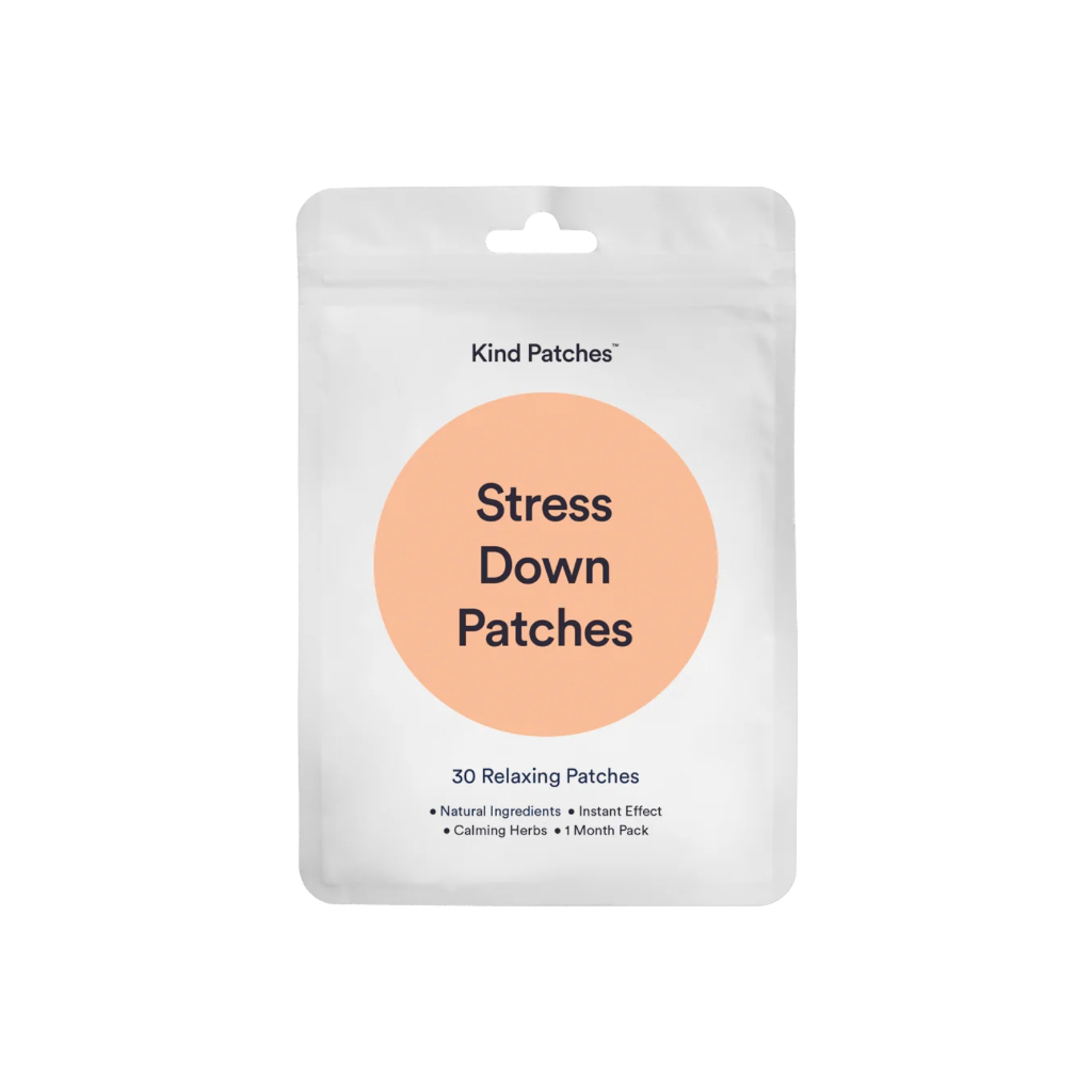 Stress Down Patches - Kind Patches I แผ่นแปะวิตามินเพื่อความผ่อนคลายที่ ...