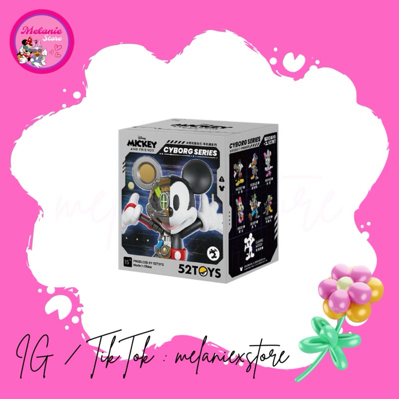 กล่องสุ่ม 52TOYS Mickey Mouse Cyborg Series | Shopee Thailand