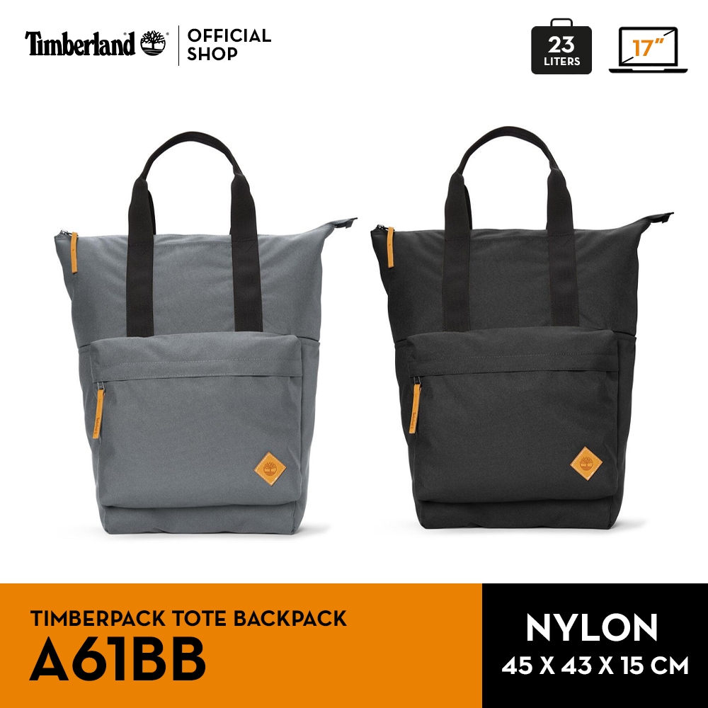 Timberland All Gender Timberpack Tote Backpack กระเป๋าเป้สะพายหลัง ...
