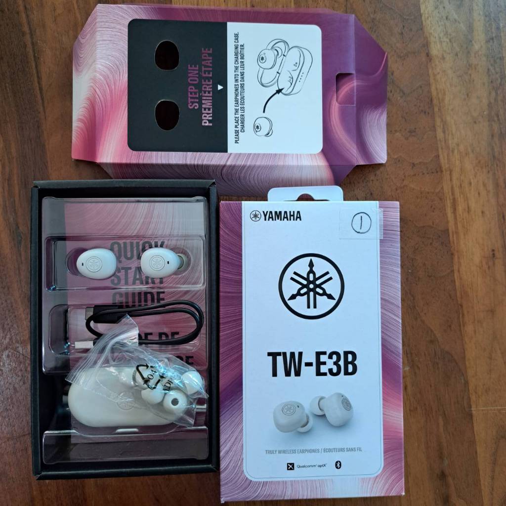 หูฟ้ง YAMAHA Tw-E5A, TW-E3B หูฟังไร้สาย แบบ Earbuds Blue | Shopee Thailand