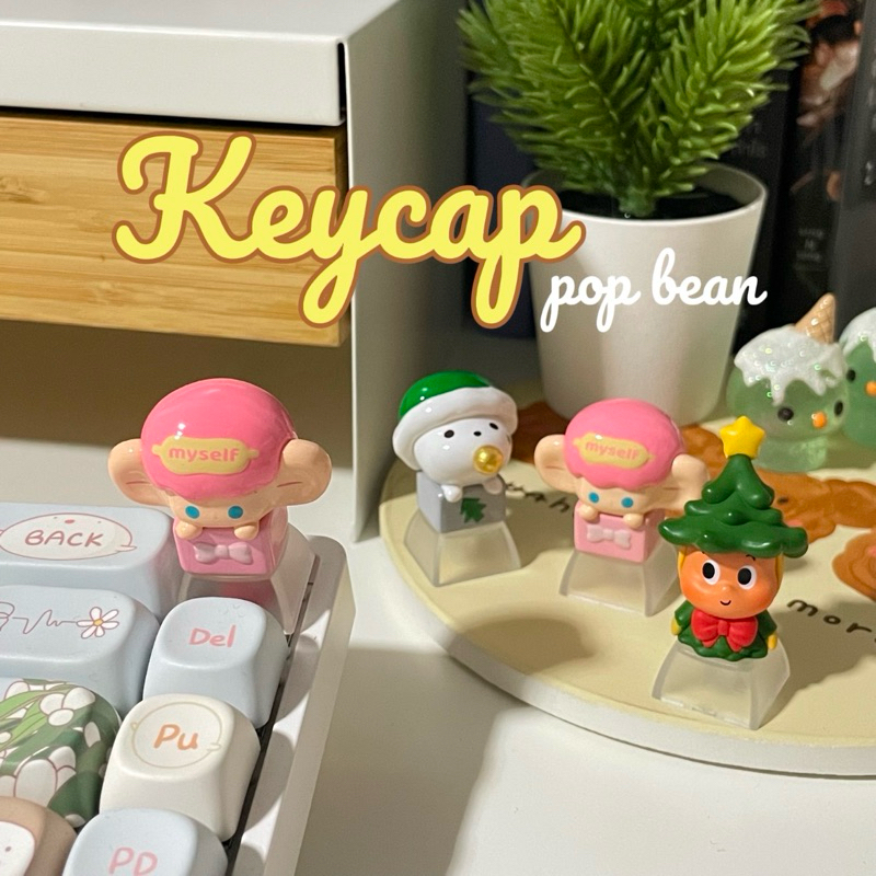 [Pop Bean Keycap] คีย์แคป pop bean สำหรับ Mechanical Keyboard | Shopee ...