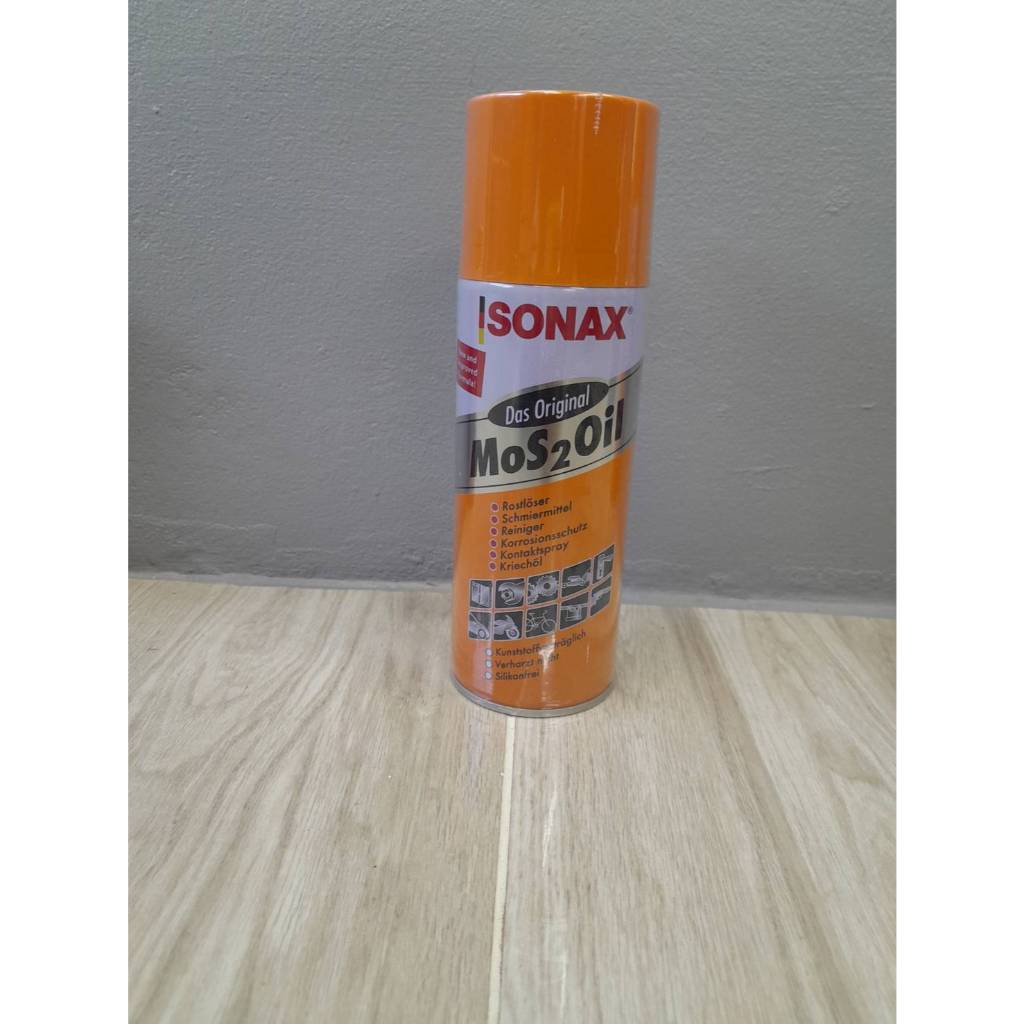 SONAX Mos 2 Oil 400 ML น้ำมันเอนกประสงค์ กัดสนิม ป้องกันสนิม คลายสกรู น็อต | Shopee Thailand
