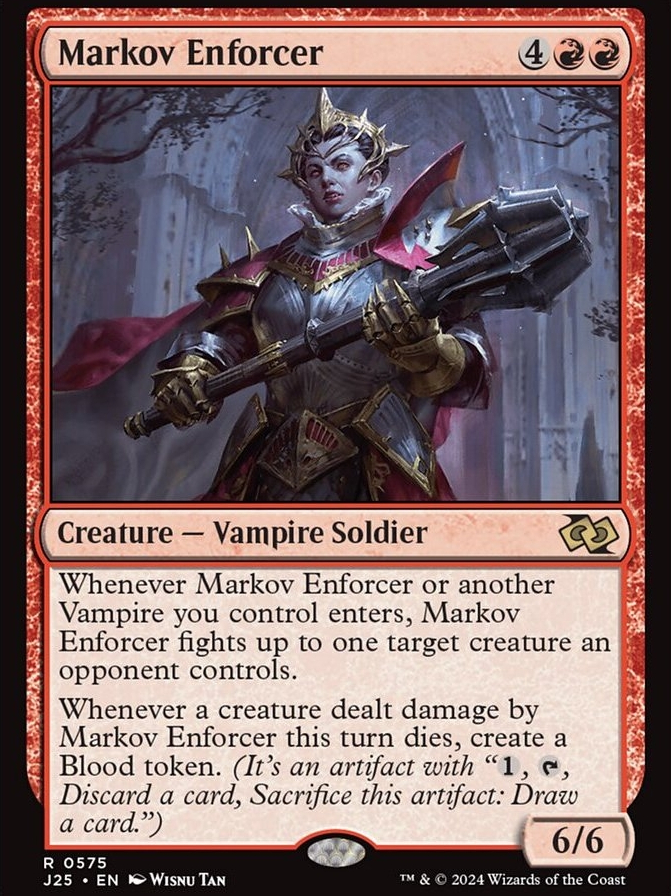 Markov Enforcer J25 Foundations Jumpstart การ์ด Magic the Gathering ...