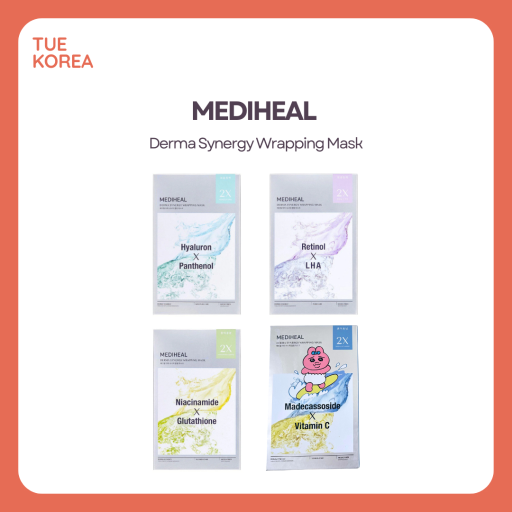 มาส์ก Mediheal | Derma Synergy Wrapping Mask 25ml. | Shopee Thailand