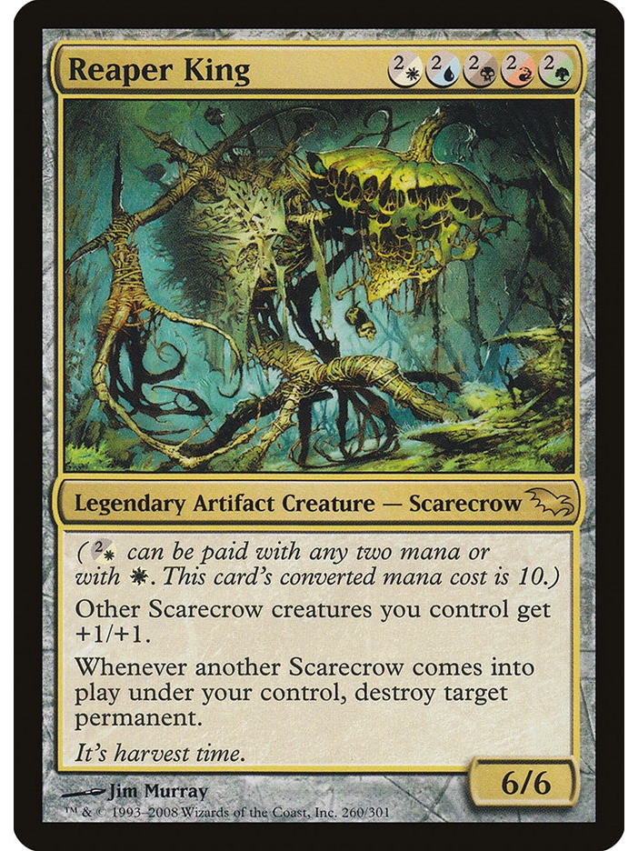 Reaper King SHM Shadowmoor การ์ด Magic the Gathering [MTG] ของแท้ ...