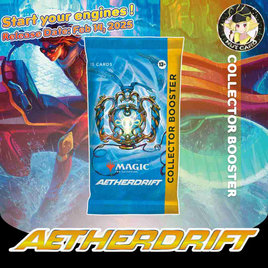 Pre-Order [MTG] Aetherdrift - Collector Booster Pack | Shopee Thailand