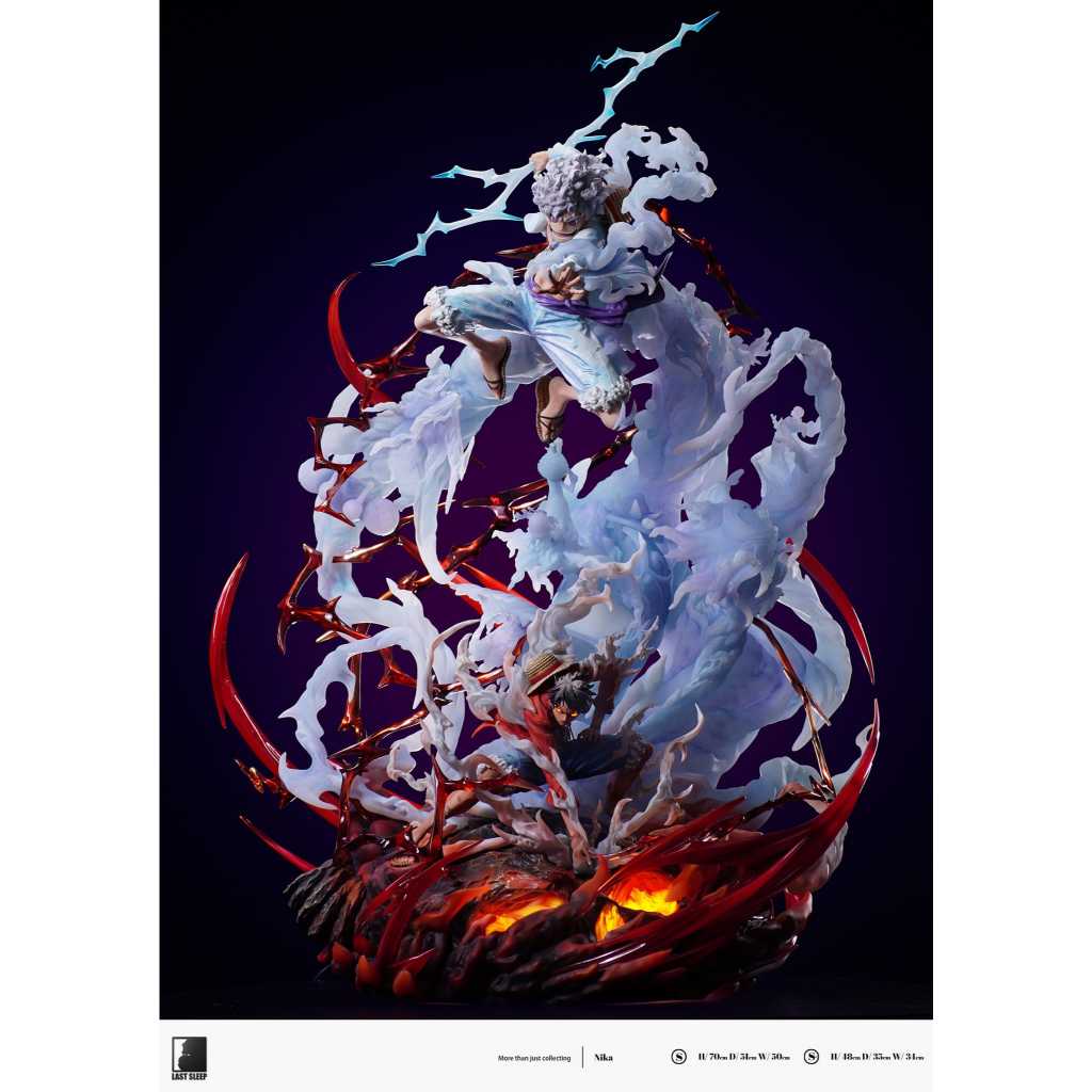 LAST SLEEP Studio - Luffy Gear 5 Nika โมเดล เรซิ่น ของแท้ ของใหม่ พร้อม ...