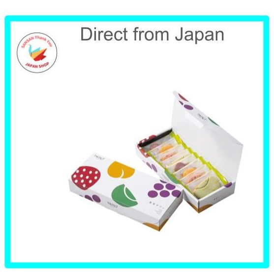 【Direct from Japan】SHINJUKU TAKANO FRUIT SABLE 1 Box 8 pieces, Sweets ...