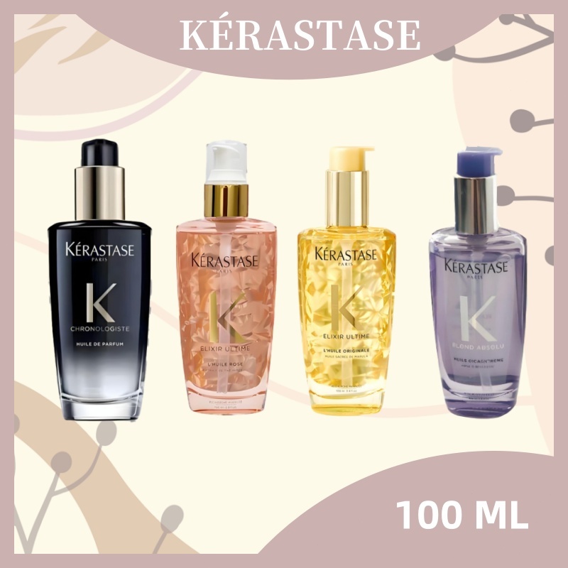 Kerastase Chronologiste | elixir ultime | L’huile rose hair oil 100ML ...
