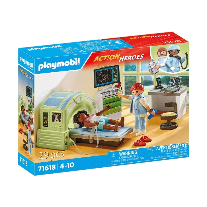 Playmobil 71618 Hospital MRI with child แอคชั่นฟิกเกอร์ โรงพยาบาล MRI ...