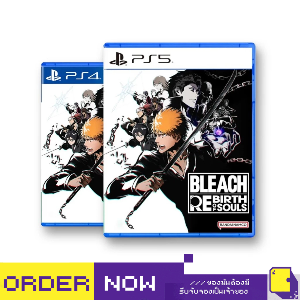 PS4 / PS5 BLEACH REBIRTH OF SOULS (รองรับภาษาไทย) (เกม PlayStation™ 🎮) | Shopee Thailand