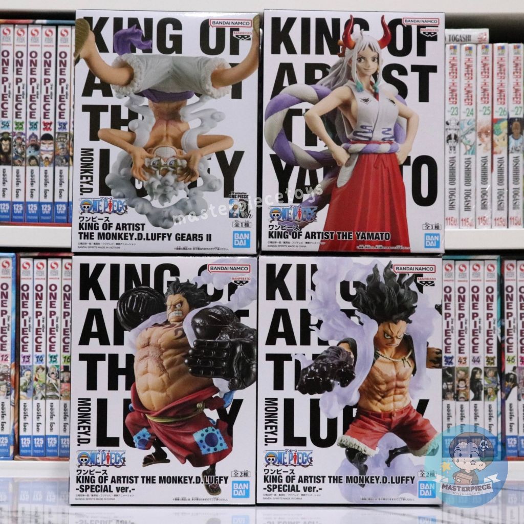 Banpresto One Piece KOA King of Artist Yamato Luffy Gear 5 Gear 4 ...