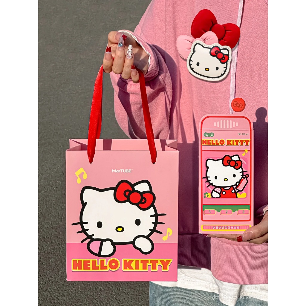 per-order ลำโพงบลูธูท hello Kitty มี 2 สีน่ารักแบบตะโกนเลยค้า | Shopee ...