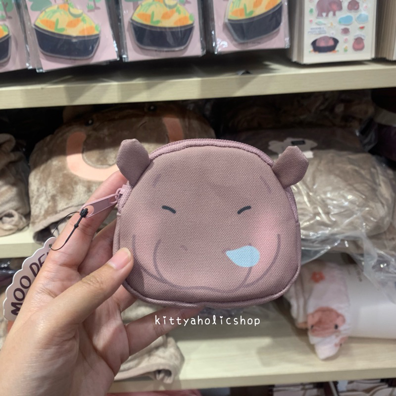 กระเป๋าเหรียญ กระเป๋าใส่เหรียญ กระเป๋าใส่เหรียญหมูเด้ง หมูเด้ง Moodeng ...