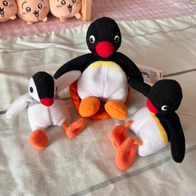 พิงกุ pingu เพนกวิน penguin pinga in the city วินเทจ ตุ๊กตา ตุ๊กตามือ ...