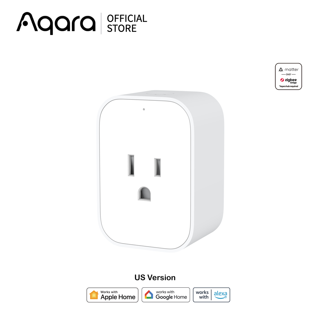 สมาร์ทปลั๊กไฟอัจฉริยะ Aqara Smart Plug (Global version) | Shopee Thailand