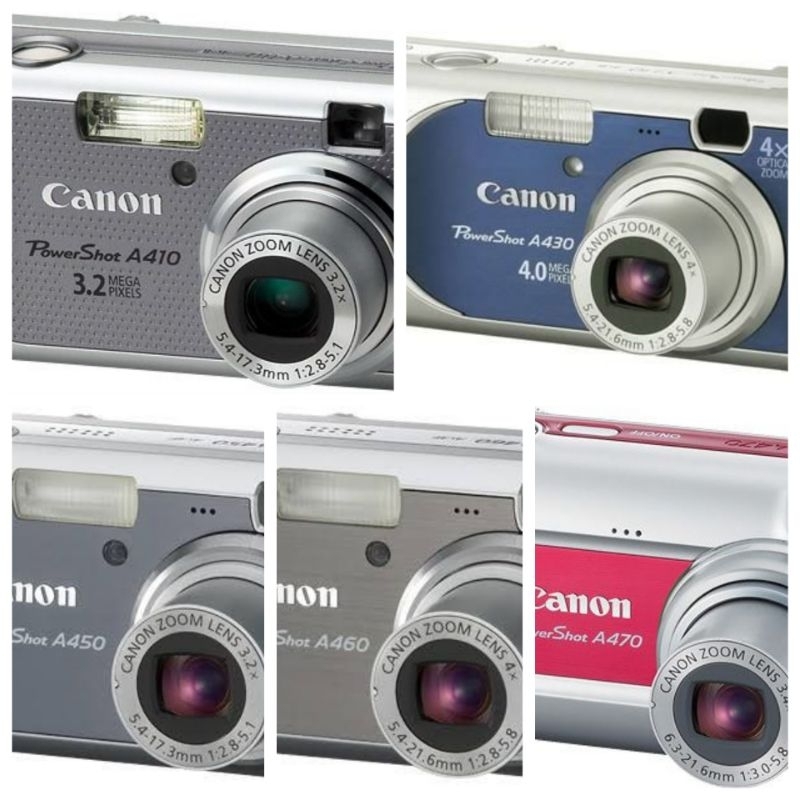 ซ่อมกล้องถ่ายรูปดิจิตอล Canon PowerShot A410 A420 A430 A450 A460 A470 ...