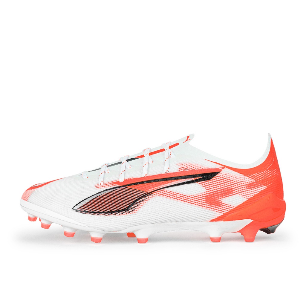 PUMA ULTRA 5 ULTIMATE AG - PUMA WHITE/PUMA BLACK/GLOWING RED | Shopee ...