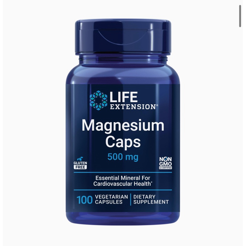 EXP 10/26 Life Extension Magnesium Caps 500 mg 100 Capsules | Shopee ...