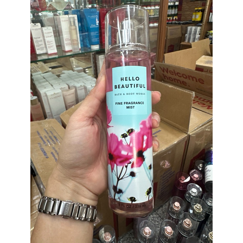Bath & Body Works Hello Beautiful Fine Fragrance Mist 236ml. ของแท้ | Shopee Thailand