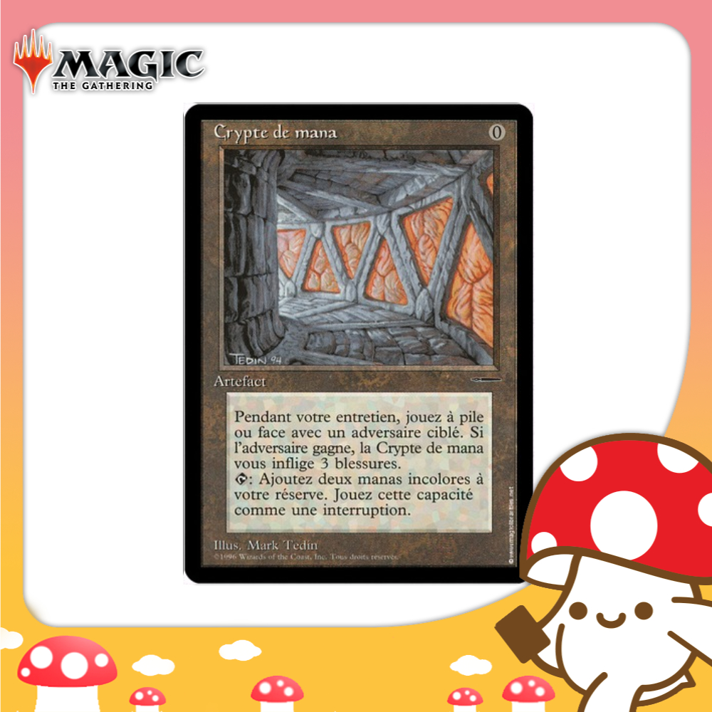 MTG - Mana Crypt (Book Promo) การ์ด MTG ขายแยกใบ ภาษาฝรั่งเศส จาก ...