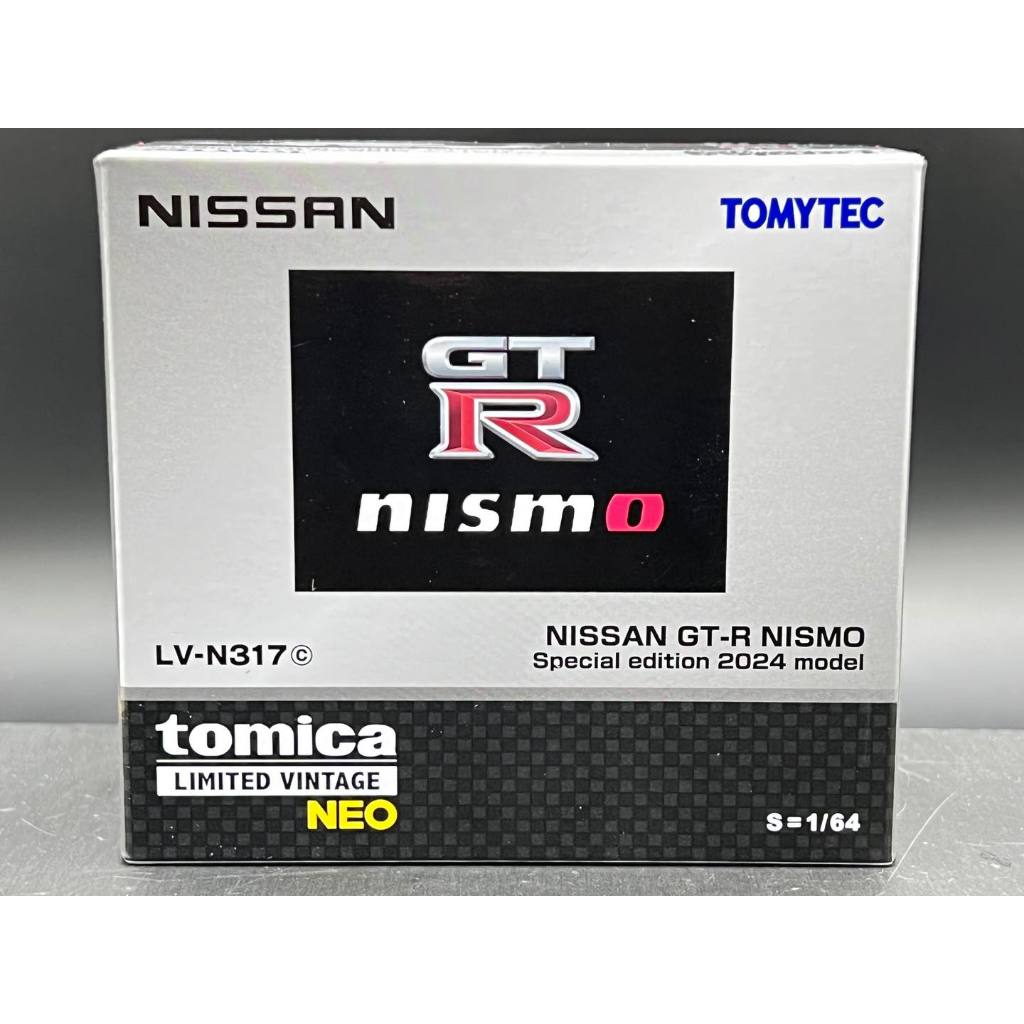 Tomica Limited Vintage NEO LV-N317c NISSAN GT-R NISMO Special edition 2024 model (silver ...