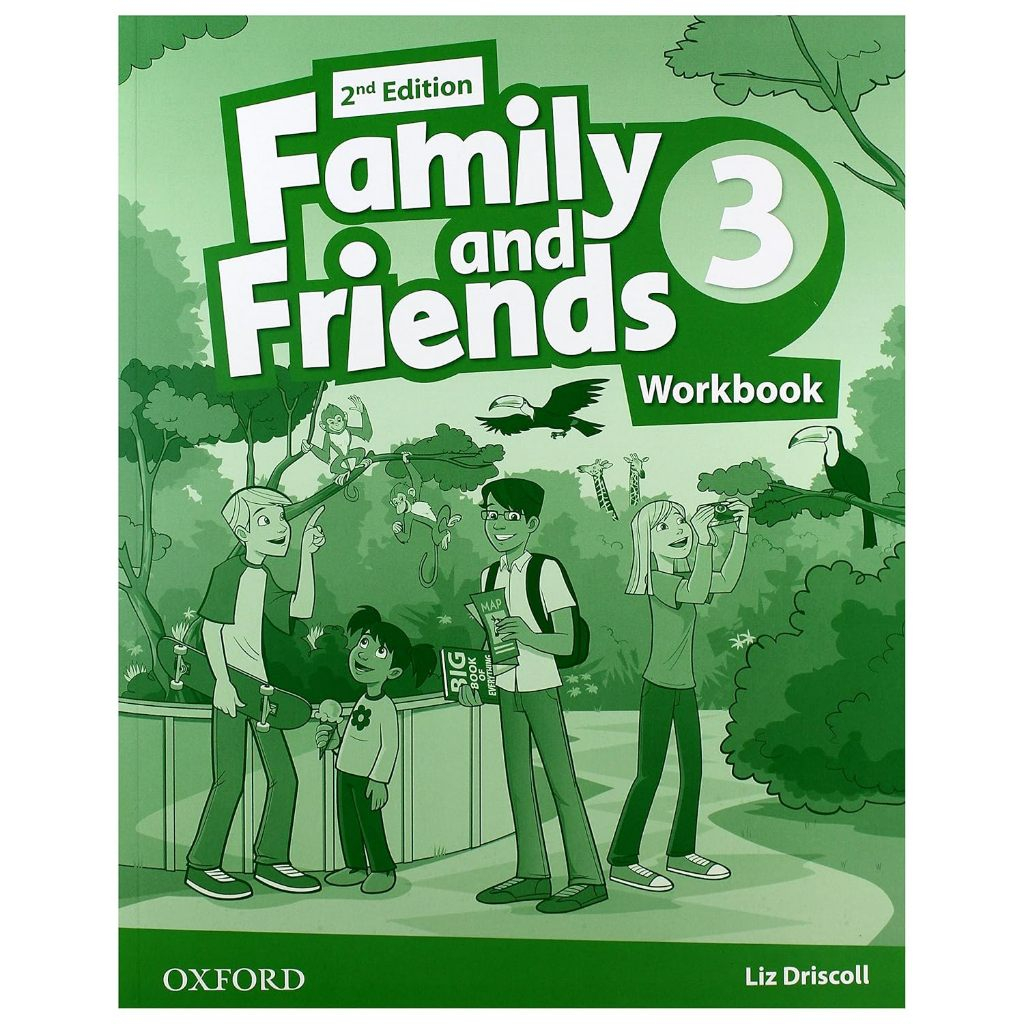หนังสือ FAMILY AND FRIENDS 3: WORKBOOK 9780194808064 | Shopee Thailand