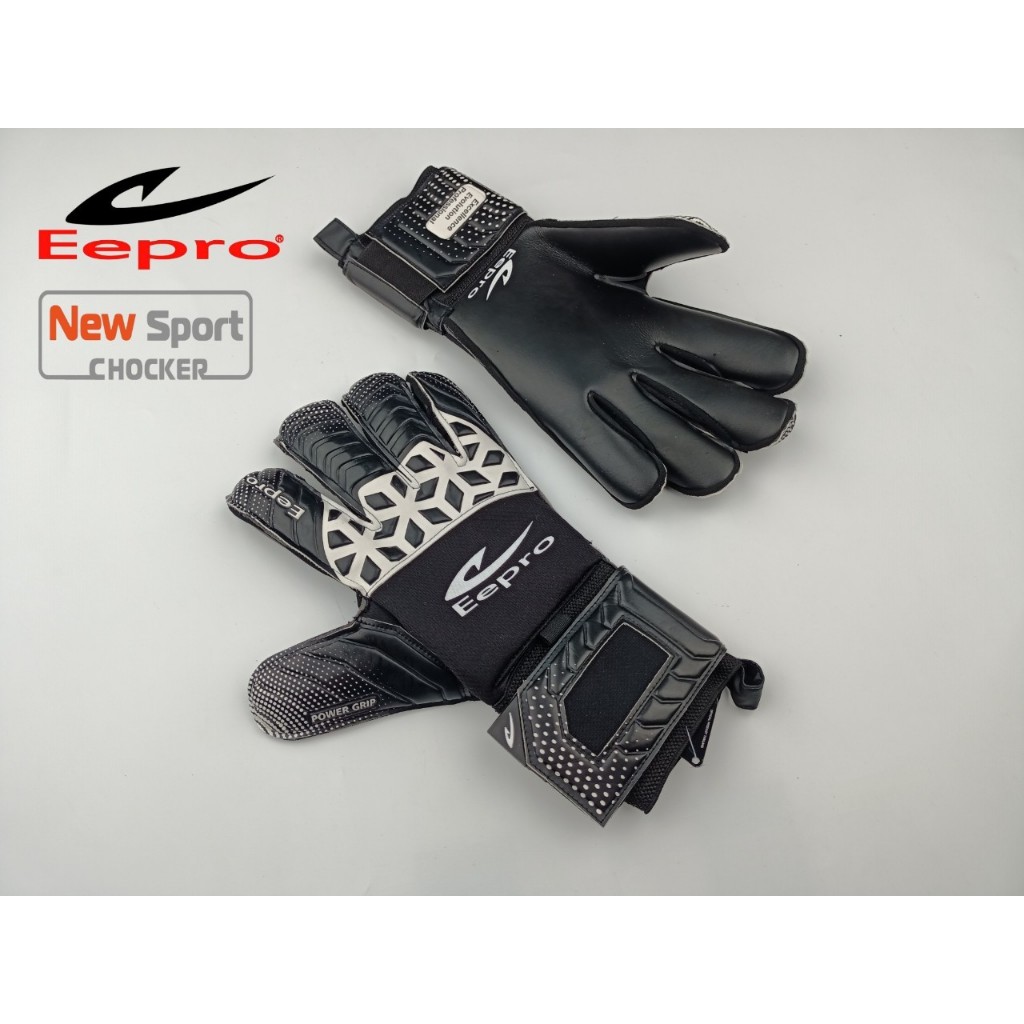 ถุงมือผู้รักษาประตู มีฟิงเกอร์เซฟ EEPRO SPORT รุ่น EG10A4 | Shopee Thailand