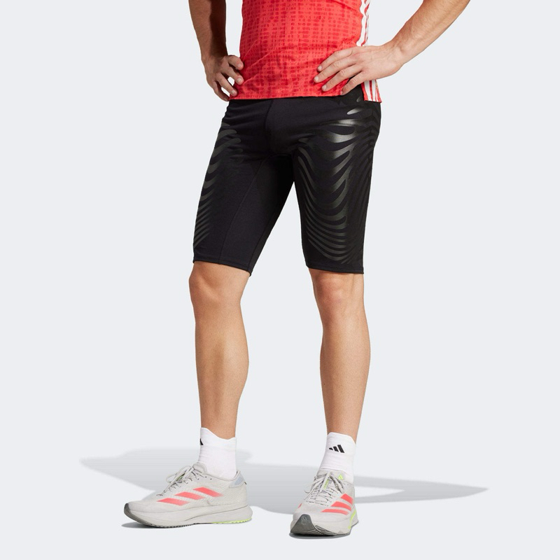 พร้อมส่ง : กางเกงวิ่งรัดรูป ขาสั้น ADIZERO control 2025 สีดำ (ผู้ชาย ...